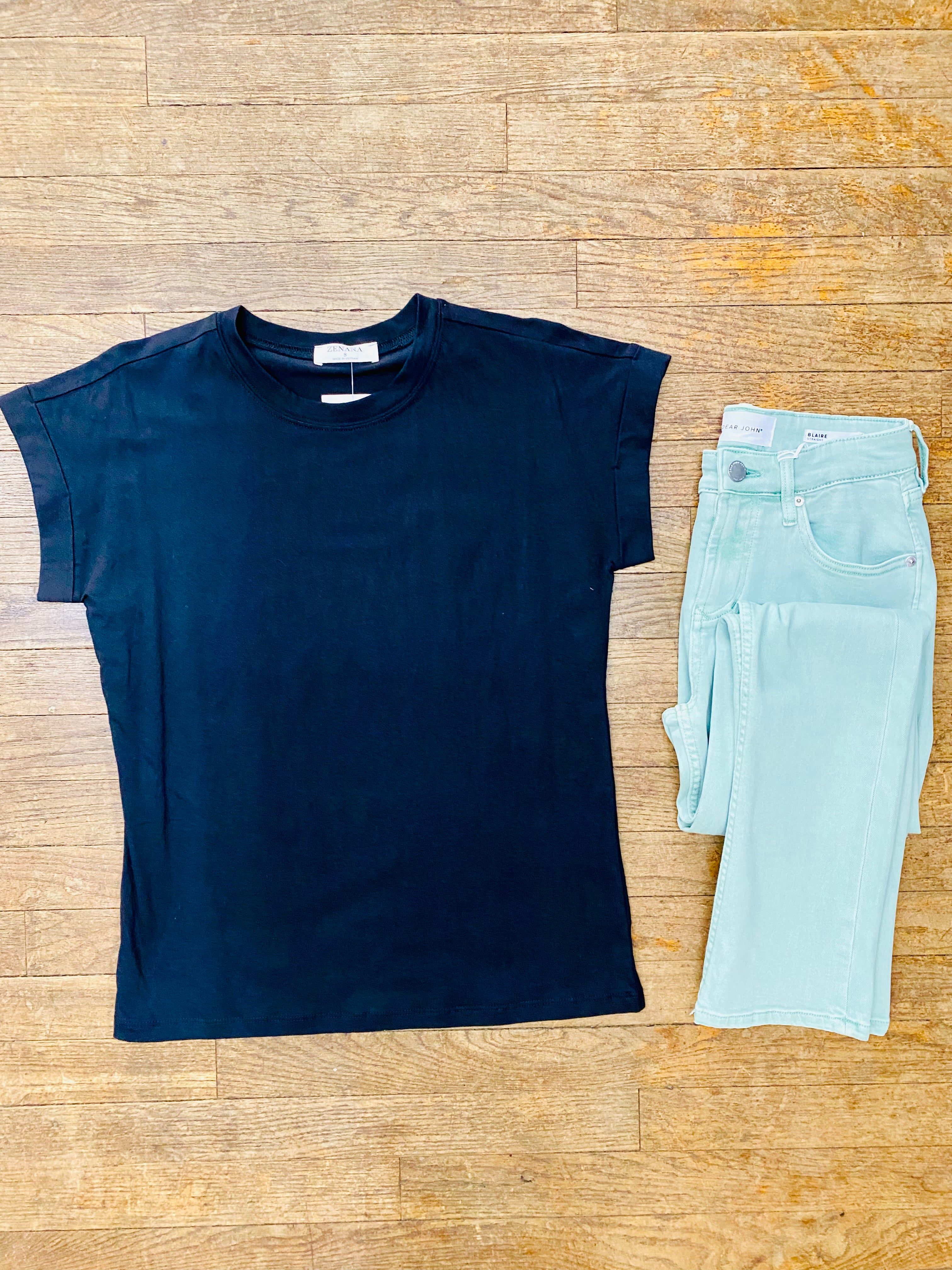 Essential Crew Neck Tee - Black | Anatomy Clothing Co – Anatomy ...