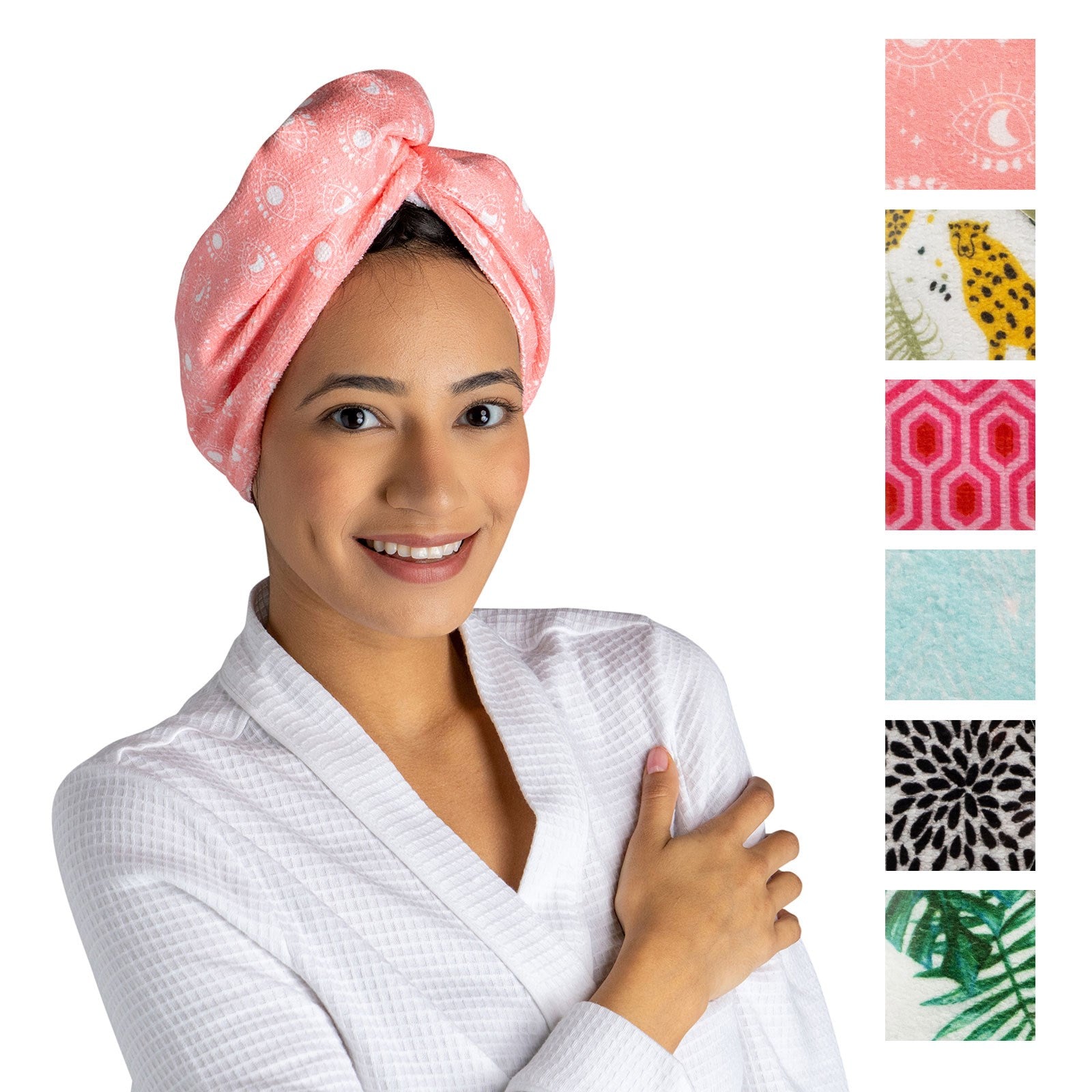 Microfiber Turbo Towel LEMON & LAVENDER | Anatomy Clothing Co ...